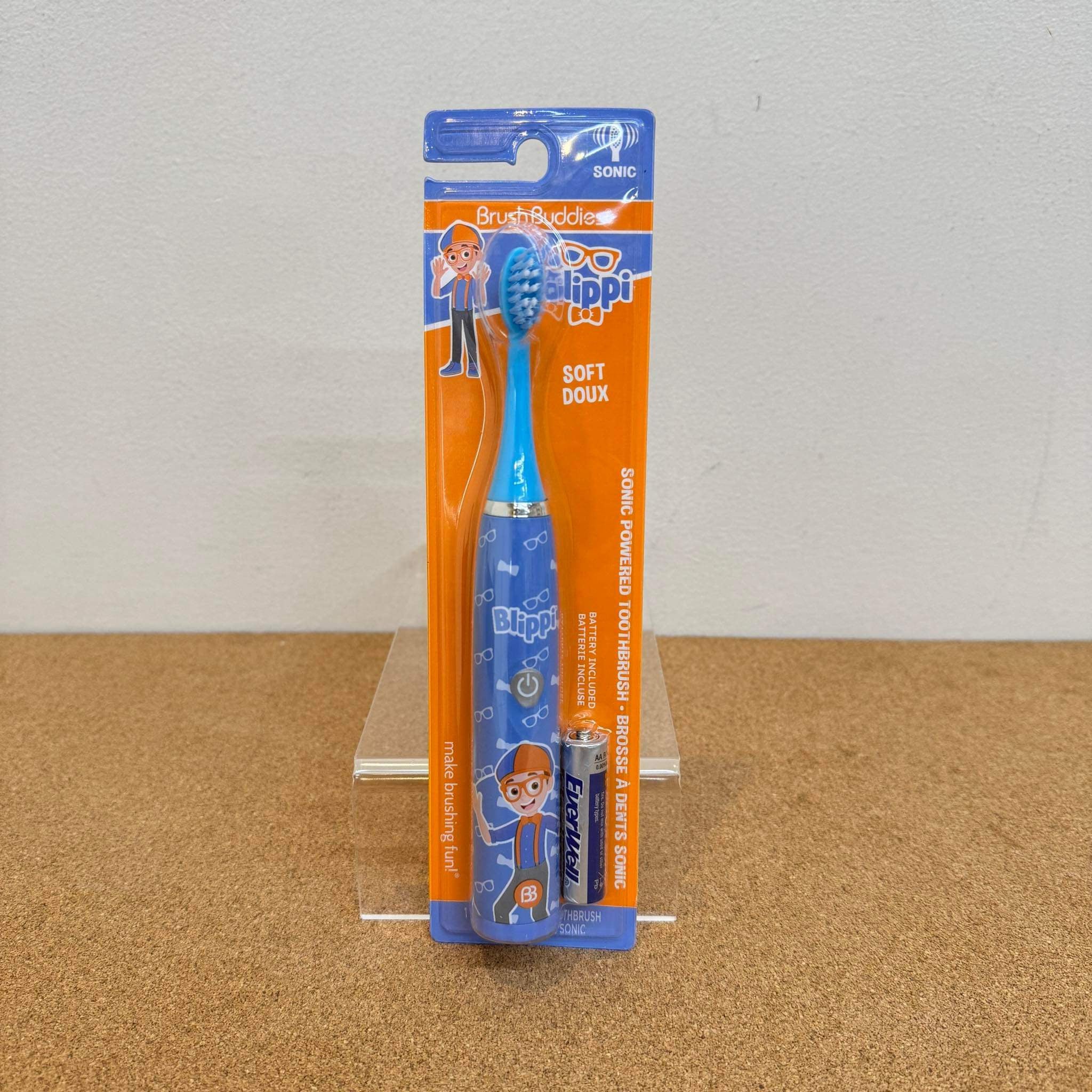 Brushbuddies Kids Battery Toothbrush - Blippi | Kidstationph Brushbuddies Kids Battery Toothbrush - Blippi | Kidstationph