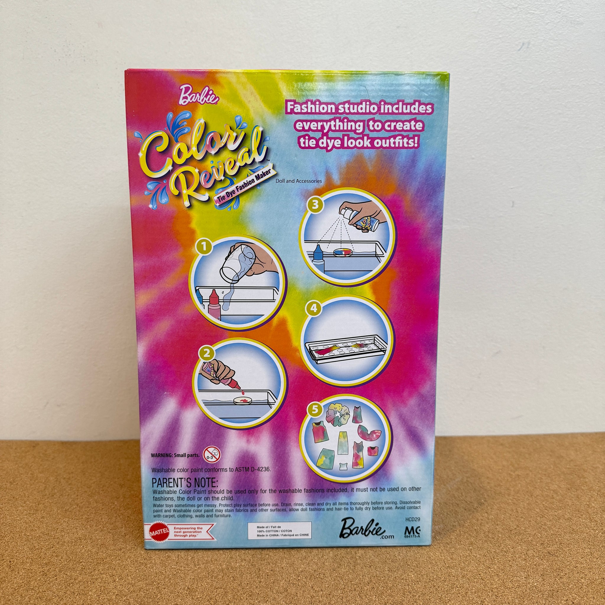 Barbie Color Reveal Tie Dye Fashion Maker | Kidstationph
