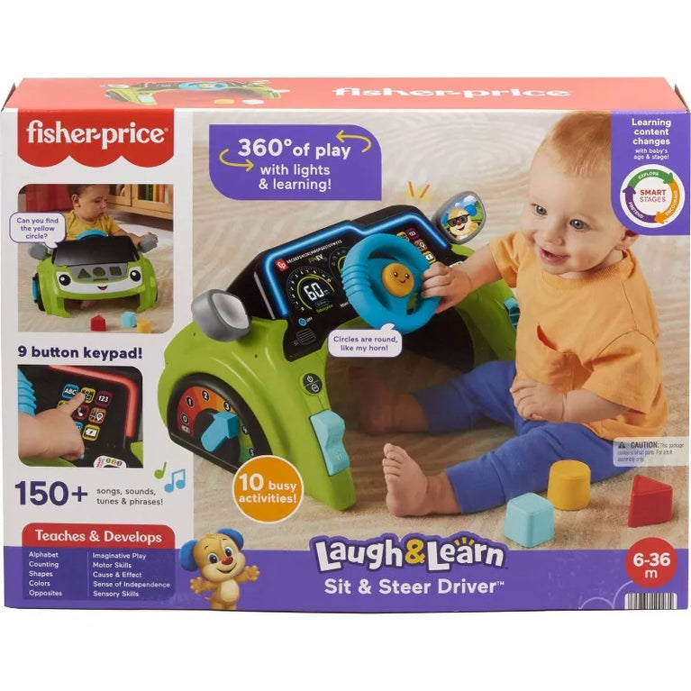 Fisher Price Laugh & Learn Sit & Steer Driver | Kidstationph