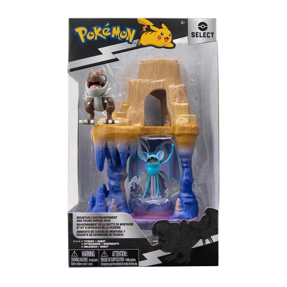 Pokemon Mountain Cave Environment & Figure Display Pack | Kidstationph