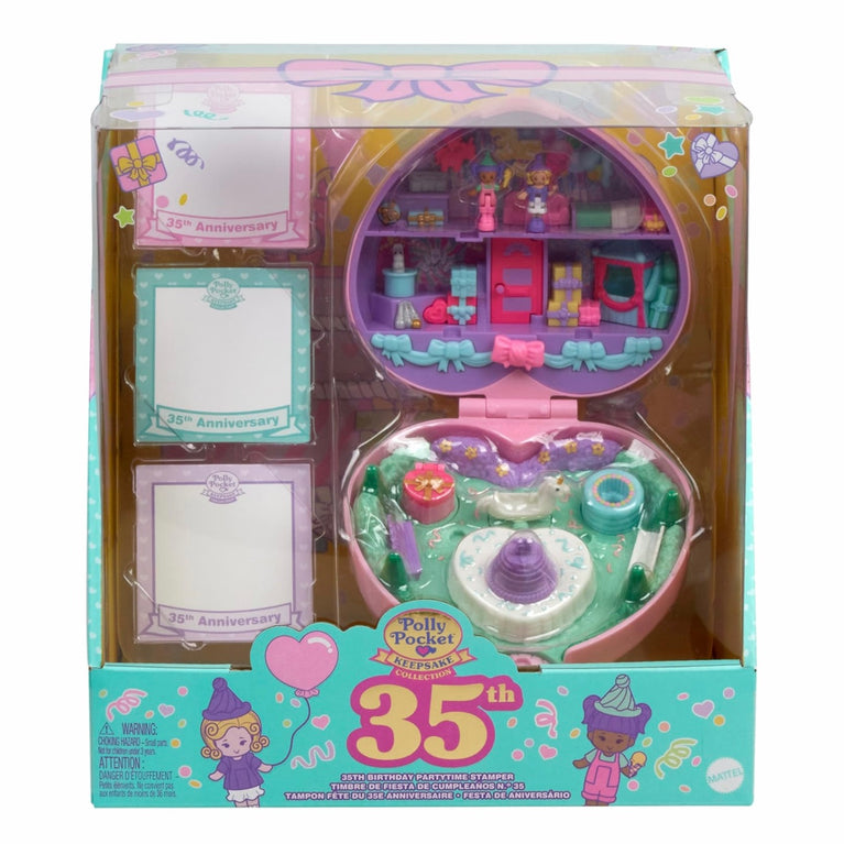 Polly Pocket 35th Birthday Party Time Stamper | Kidstationph