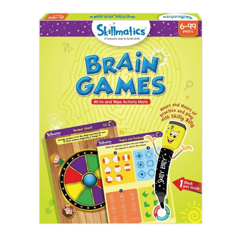 Skillmatics Brain Games Board Game | Kidstationph