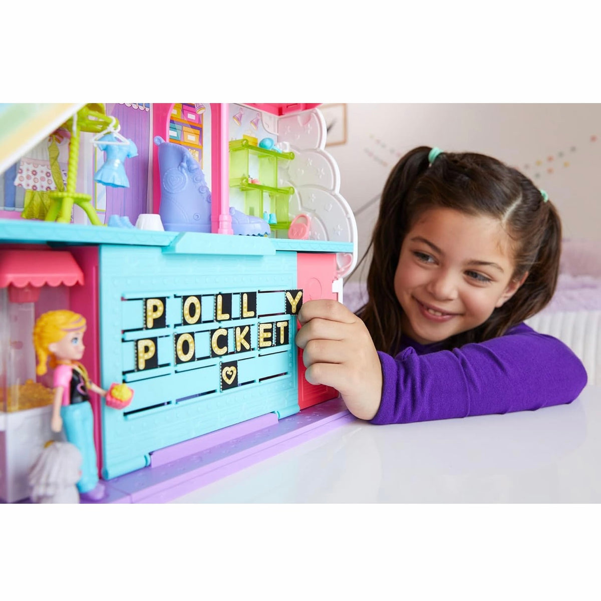 Polly Pocket Sweet Adventures Rainbow Mall | Kidstationph