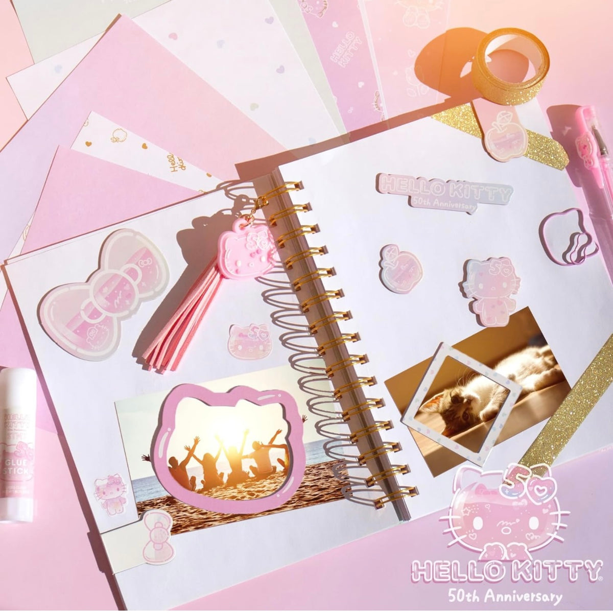 STMT Hello Kitty 50th Anniversary DIY Journaling Set | Kidstationph