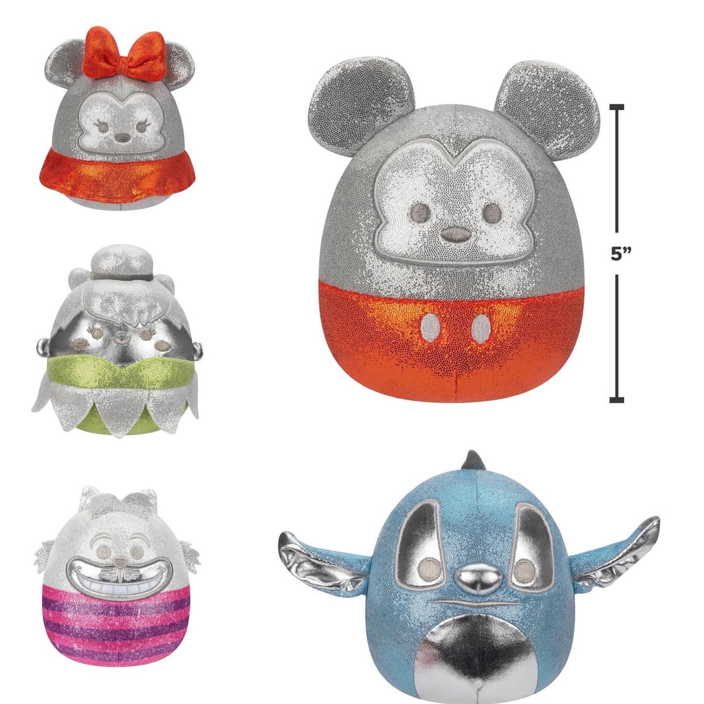 Squishmallows x Disney 100 Anniversary 5Pack Plush Box Set 5 ...