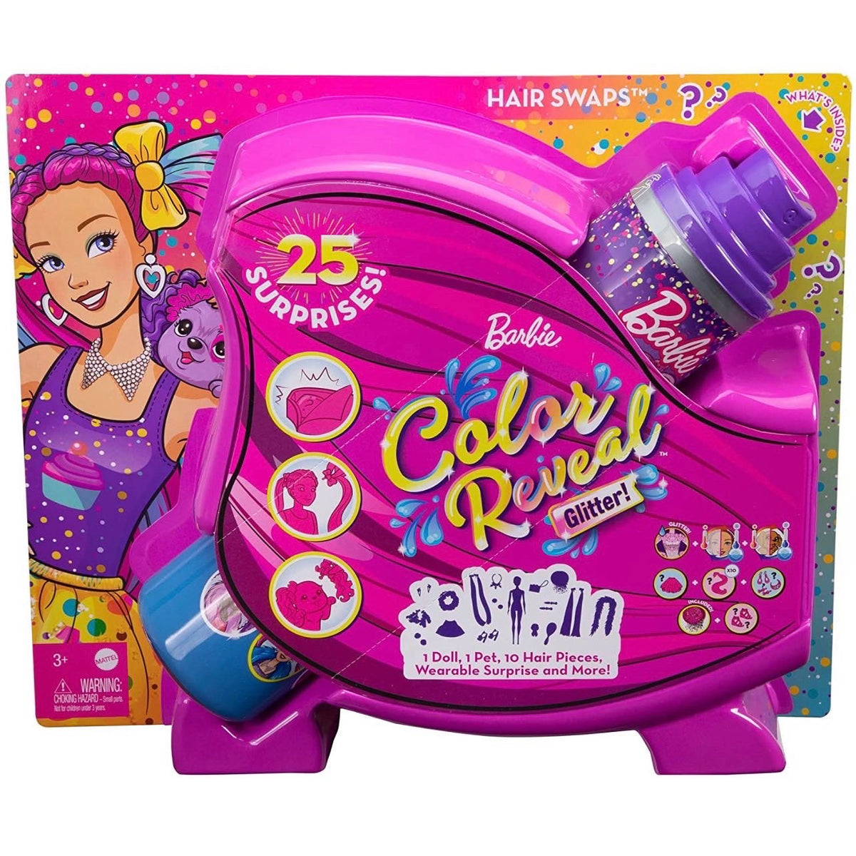 Barbie Color Reveal Glitter Pink Cupcake | Kidstationph