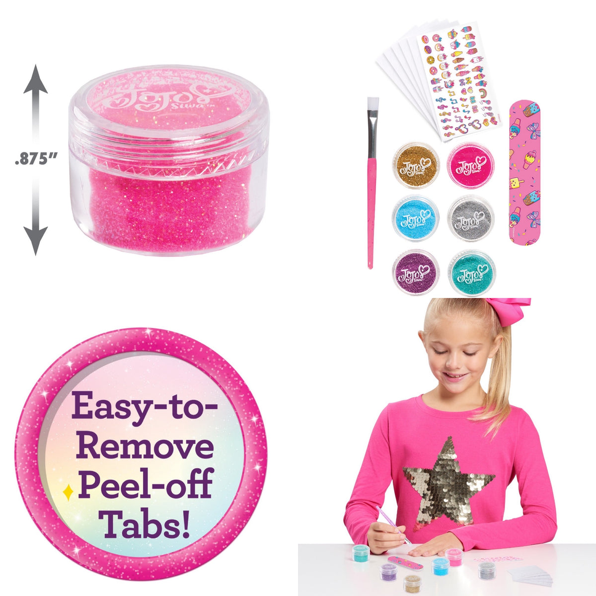 JoJo Siwa Razzle Dazzle Nail Set | Kidstationph